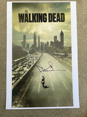 The Walking Dead - Norman Reedus Signed Poster - 12x18 - PHOTO PROOF | eBay