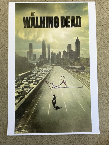 The Walking Dead - Norman Reedus Signed Poster - 12x18 - PHOTO PROOF | eBay