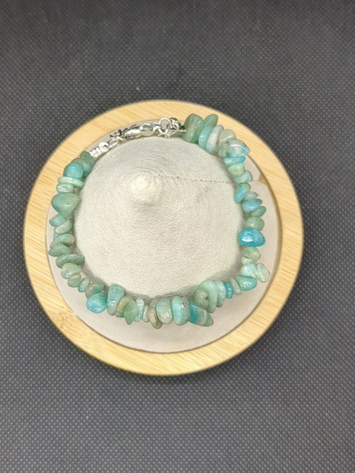 Amazonite Chip Bracelet | eBay