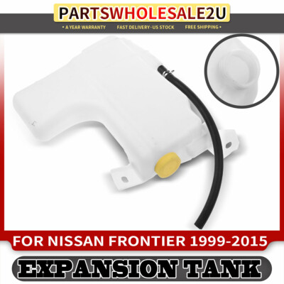 Pressurized Coolant Reservoir w/ Cap for Nissan Frontier Xterra 00-05 2 ...