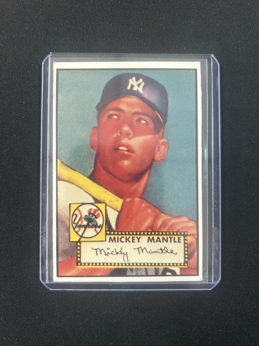 1988 B.B. Cards Magazine #311 MICKEY MANTLE Repli-Cards RARE 1952 Topps ...