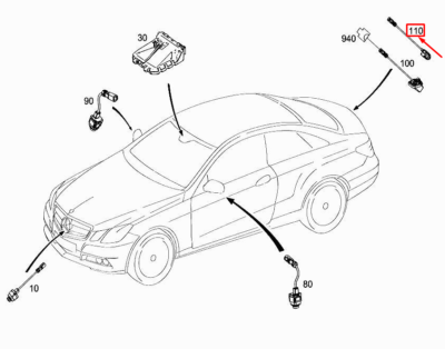 Mercedes-Benz CLS C218 Rear View Camera A2189050902 NEW ORIGINAL | eBay
