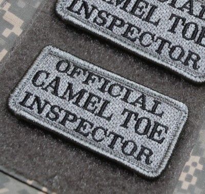 DAESH WHACKER JSOC SP OPS FORCED RECON OFFICIAL CAMEL TOE INSPECTOR PATCH X 2 | eBay