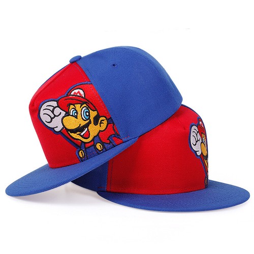 Super Mario baseball cap cotton snapback hat golf caps outdoor Trucker ...