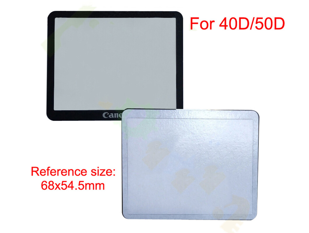 External Outer LCD Screen Protective Glass Repair parts Canon 40D 50D ...