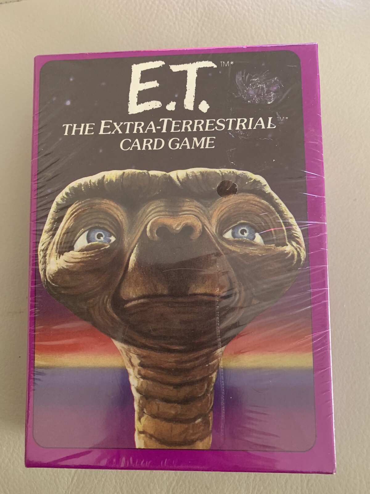 E.T. THE EXTRA-TERRESTRIAL CARD GAME #756 - 1982 PARKER BROTHERS-NEW ...