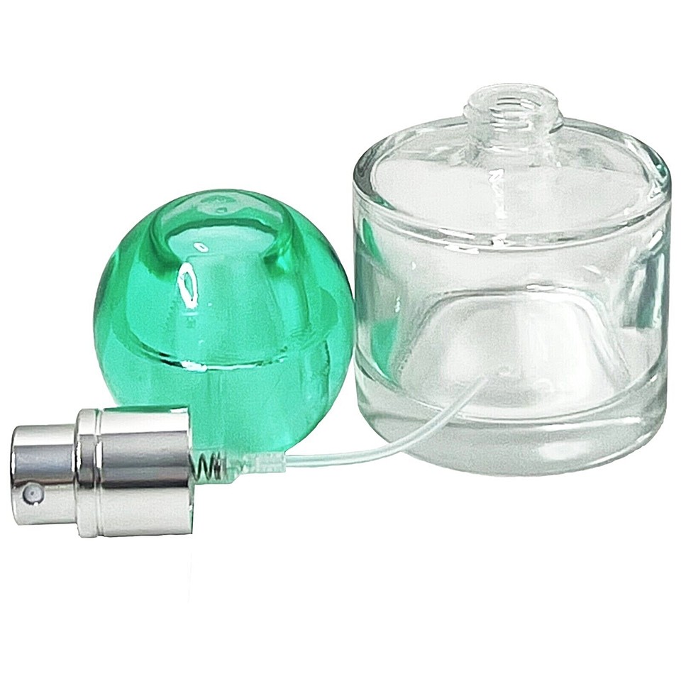 30ml 1oz round sphere color cap perfume glass spray empty perfume ...