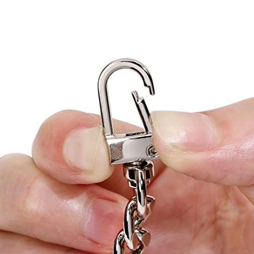 Purse Chains, 2PCS Strap Extender, Silver Belt Chain, 7.9 Inches | eBay