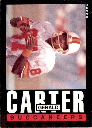 1985 TOPPS; GERALD CARTER* TAMPA BAY BUCCANEERS #167 | eBay