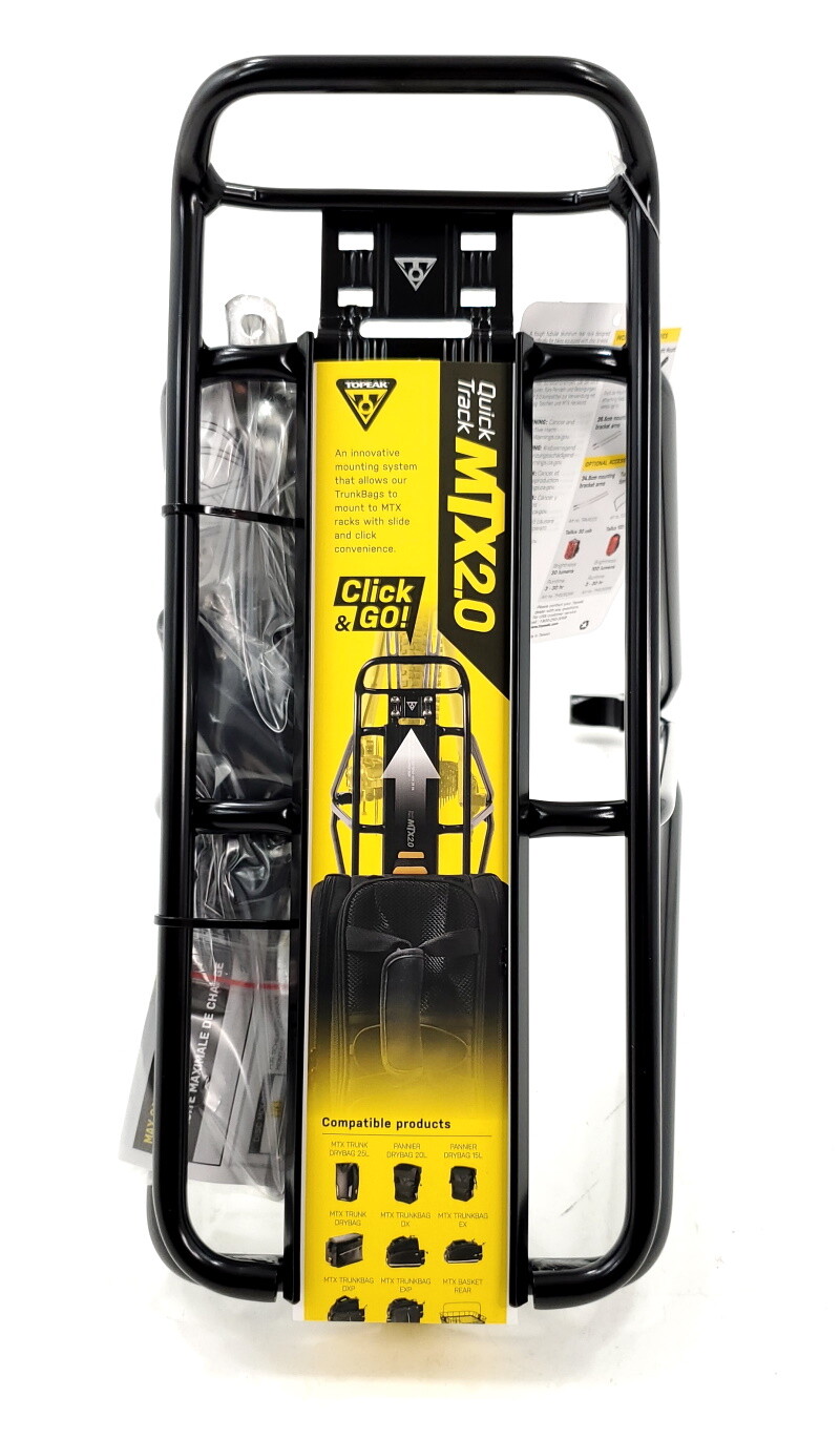 Topeak MTX2.0 Explorer 29er Disc-Compatible Bicycle Rear Rack For 29in ...