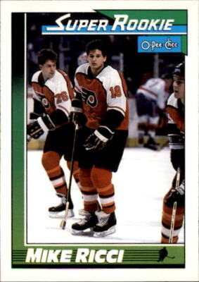 Mike Ricci 1991-92 O-Pee-Chee Super Rookie Card #13 | eBay