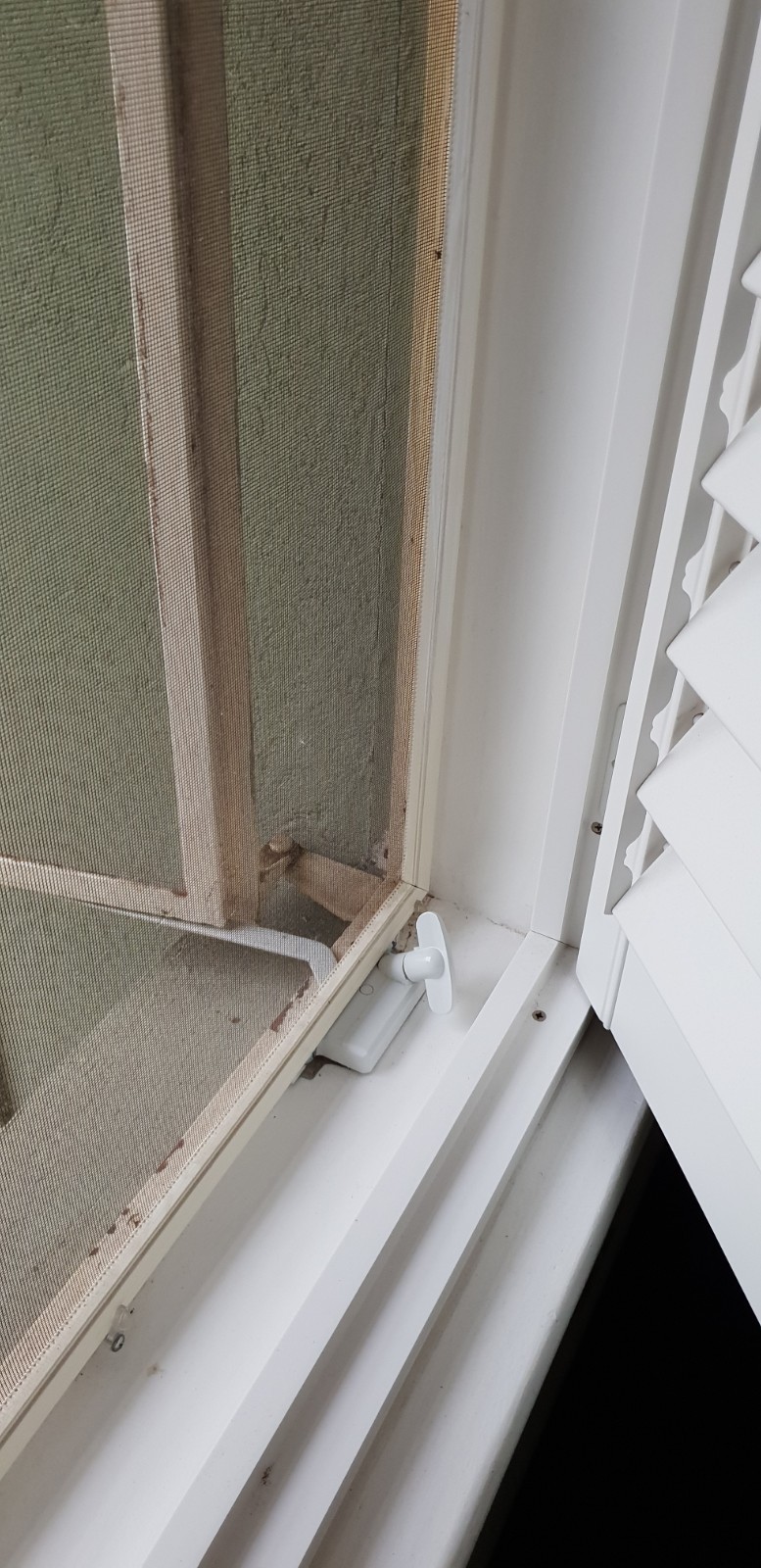 Window winder Operator Casement Window - Complete Set LEFT Handed white ...