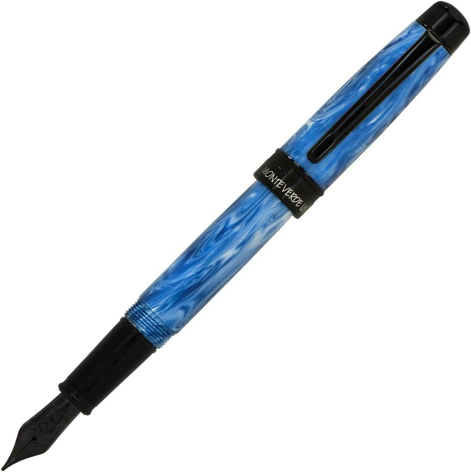 Monteverde Prima Fountain Pen Blue Swirl - 1 Count (Pack of 1), | eBay
