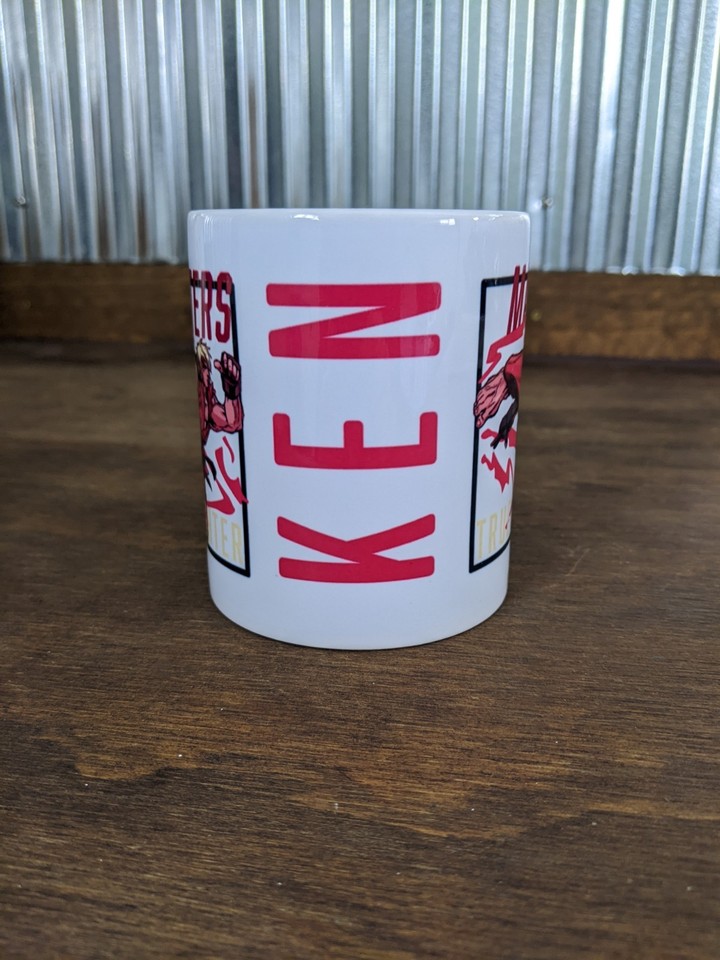Vintage Street Fighter Ken Masters Coffee Mug Capcom | eBay
