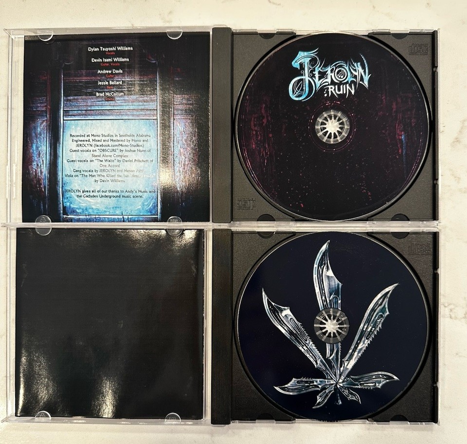 Lot 2 Metal Bands Smackfactor + Discord Jerolyn Ruin CDs EX Free ...
