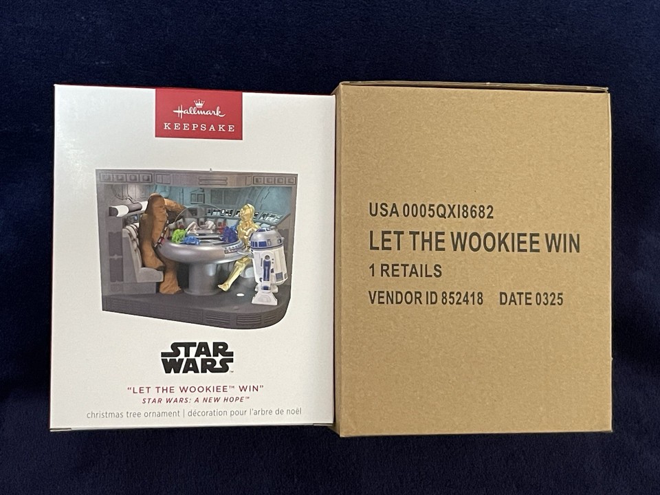 LET THE WOOKIEE WIN Hallmark 2025 STAR WARS * Wookie Dialogue Video ...