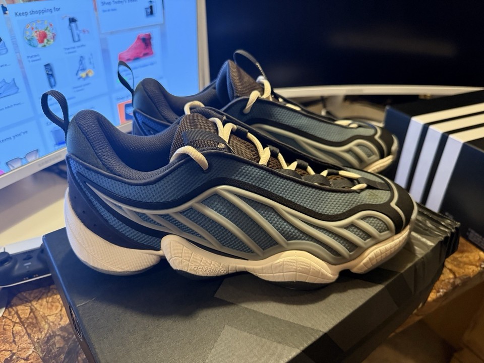 adidas FYW Intimidation Low Cyan Blue Size Packer Size 8 | eBay