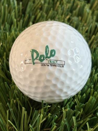 Polo Trace Golf & Tennis Club Logo Golf Ball- Delray Beach Florida FL ...