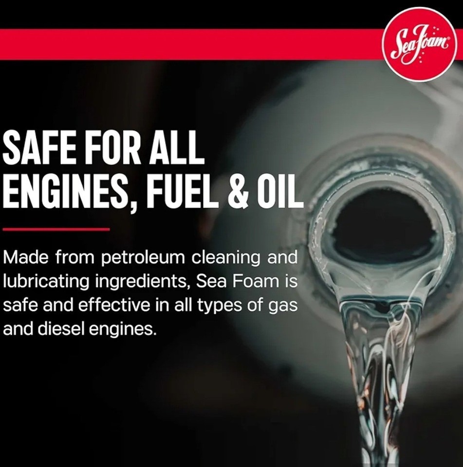 Sea Foam Motor Treatment 16oz Sf-16 Safe for Gas & Diesel Engines USA ...