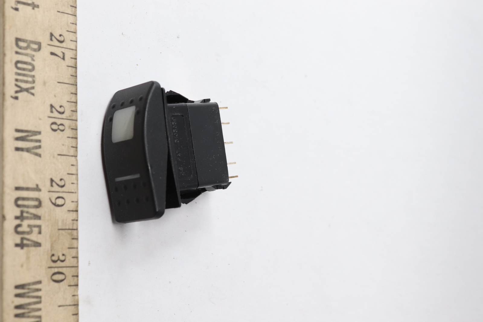 Pollak 34-237P Rocker Switch White Pilot Light for sale online | eBay