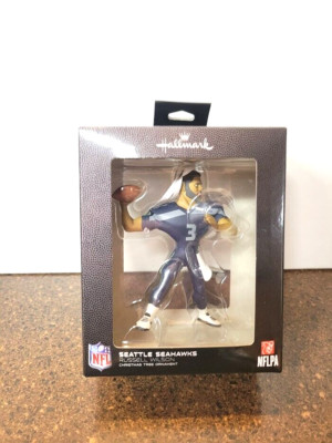 Hallmark RUSSELL WILSON NFL Seattle Seahawks Ornament *NIB* | eBay