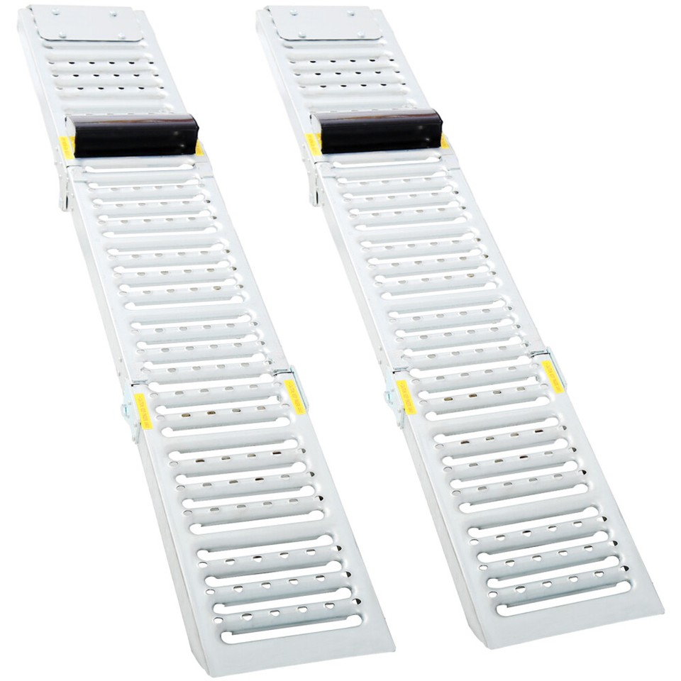 2 Pcs 1000Lbs Foldable Car Ramps, Portable Lightweight Ramps for SUV ...