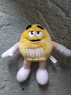 M&m Plush Toy Yellow 22cm | eBay