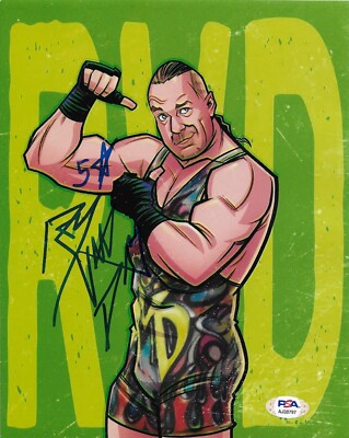 Rob Van Dam WWE HOF ECW Signed Autograph 8x10 Photo #5 w/ PSA COA | eBay