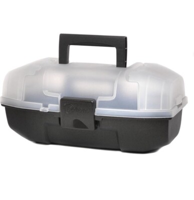 Creative Options 5001-83 2 Tier Crafters Treasure Toolbox, Black, Art ...