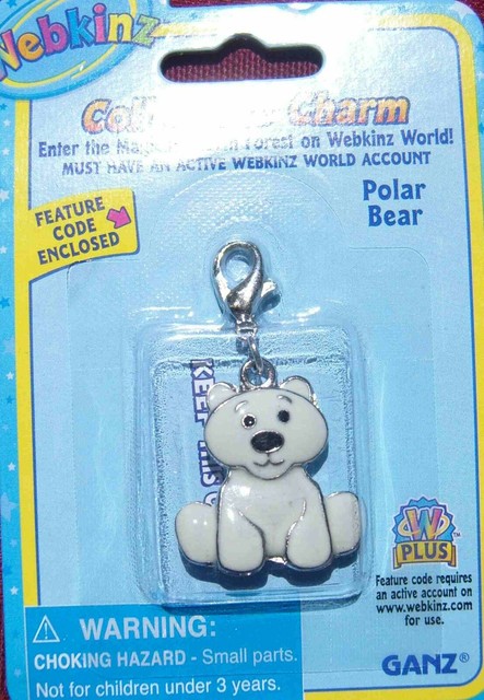 Webkinz Collectible Charm Polar Bear Code for sale online | eBay