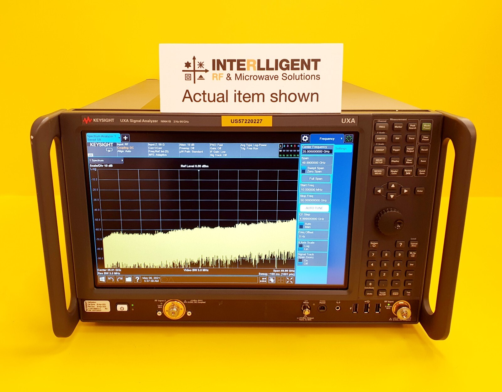 Keysight Technologies N9041B UXA Signal Analyzer Multi-Touch 2 Hz to ...
