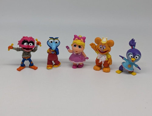 Muppet Babies Disney Junior 2.5” Playroom Figures Lot of 5 Cake Toppers ...