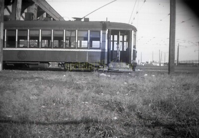 1940s Shore Fast Line - Interurban Car #6650 - Vtg Railroad Negative ...