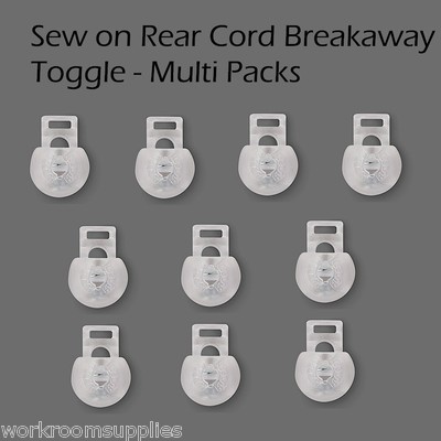 Sew On Roman Blind Toggles, Cord Adjusters, Orbs - Spring Loaded ...