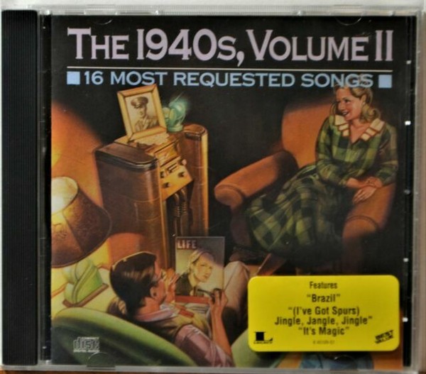 16 Most Requested Songs of the 1940's, Vol. 2 by Various Artists (CD ...