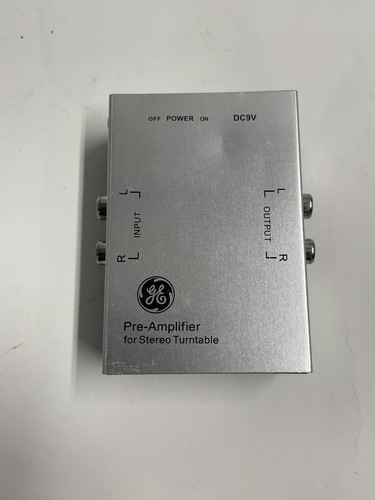 GE Pre Amplifier For Stereo Turntable # 23292 | eBay