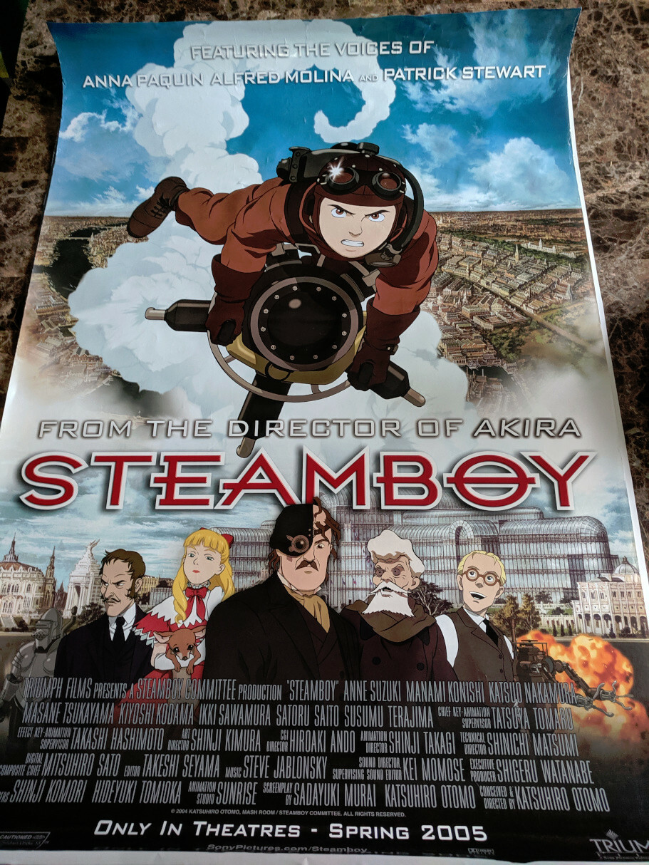 Steamboy (2004) Original Single Sided Movie Poster 27x40 | eBay