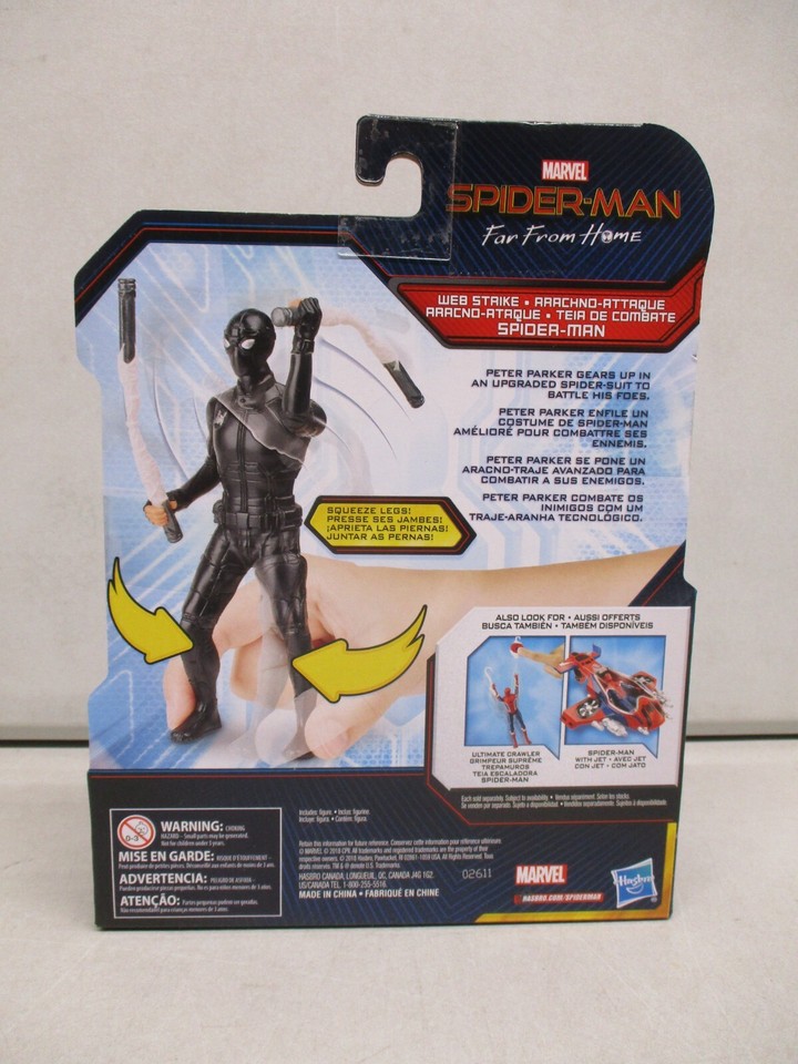 2018 Marvel Spider-Man Far From Home Web Strike Spiderman | eBay