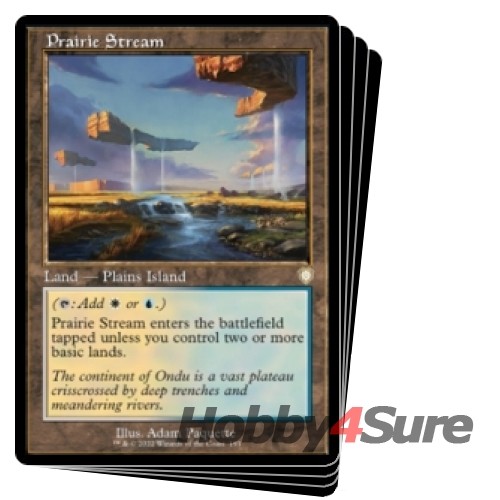 Prairie Stream X4 M/NM Magic: The Gathering MTG The Brothers' War ...