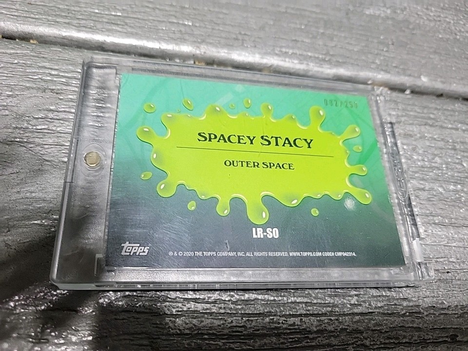 2020 Garbage Pail Kids 35th Anniversary Patch Relics SPACEY STACY ...