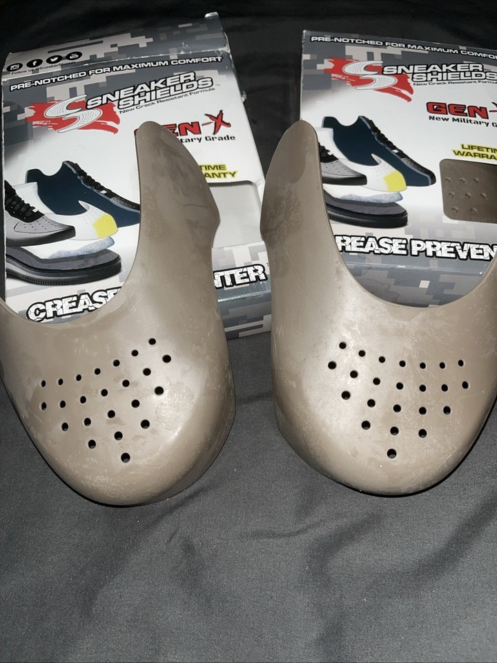 2 Packs Sneaker Shield Men's Gen-X Universal Sneaker Crease Protection ...