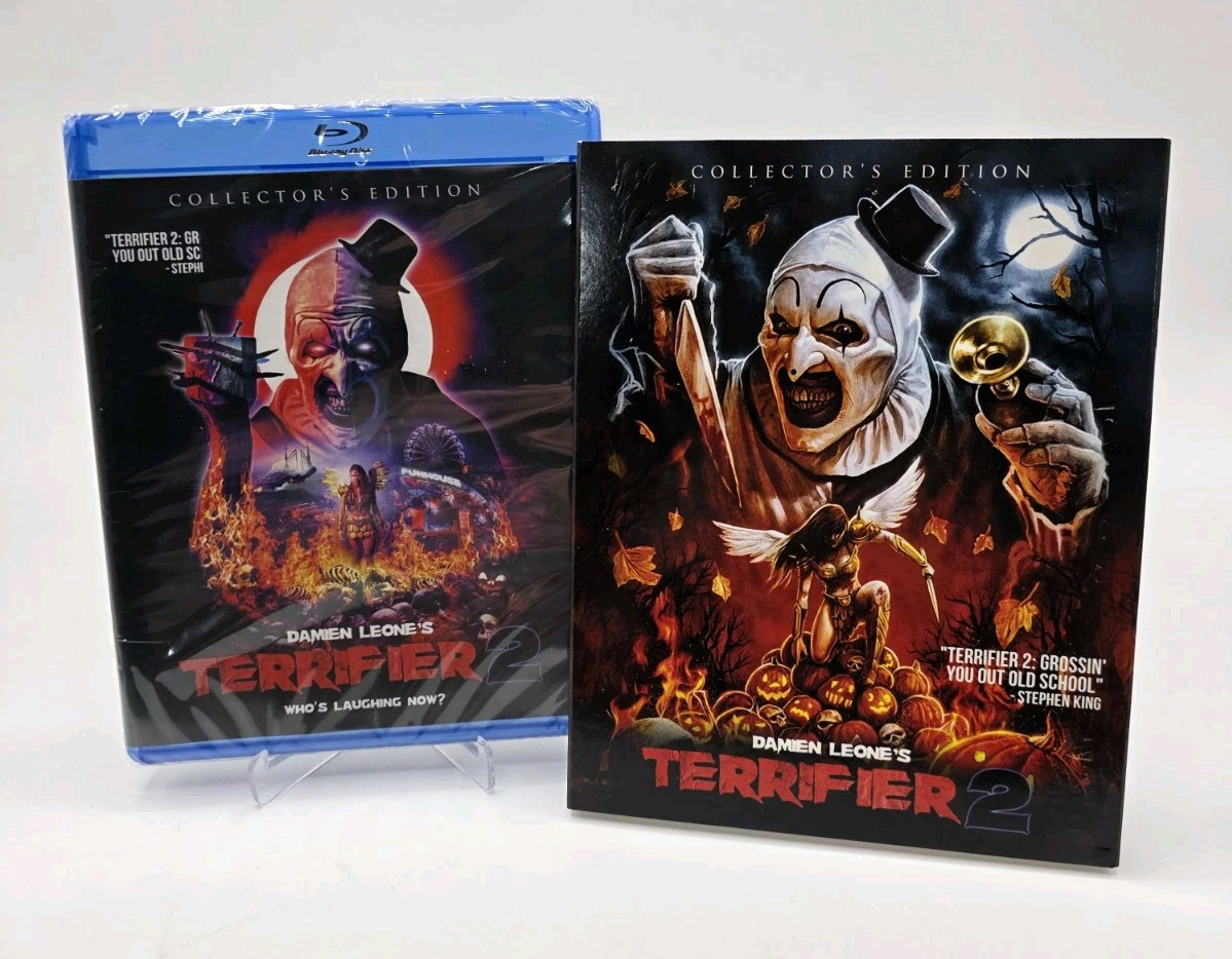 TERRIFIER 2 Collector's Edition Blu-Ray W/ Slipcover New Sealed のeBay公認 ...