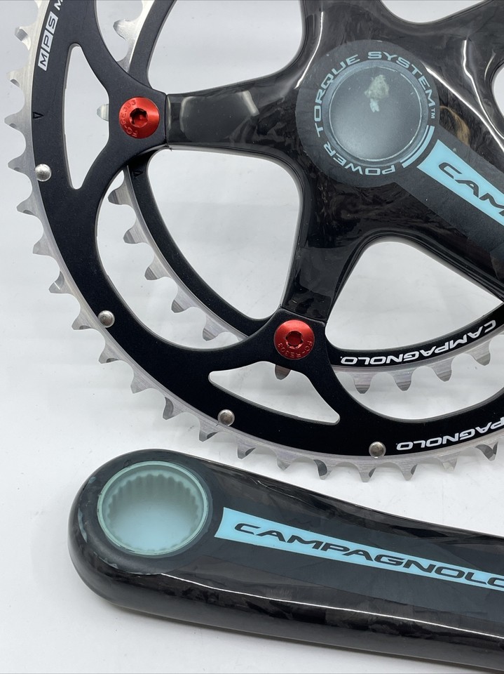 Campagnolo Centaur Carbon Power-Torque 10 Speed 52/39 Crankset 172.5mm ...