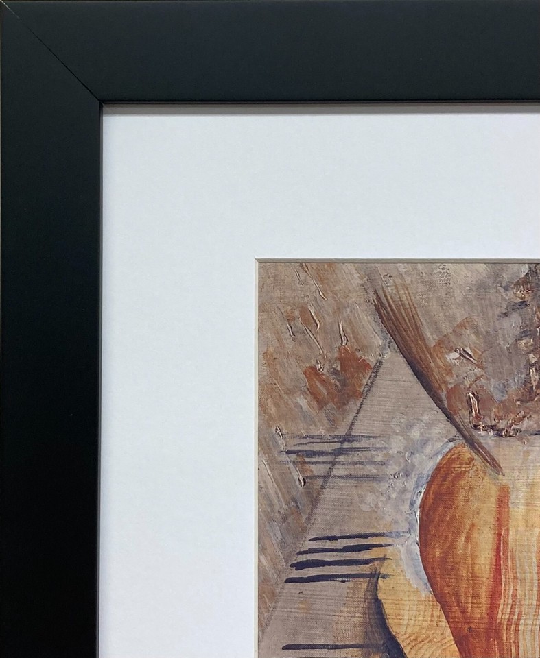 Pablo Picasso "Guitar - I Love Eva 1912" FRAMED Art Print Cubism Museum ...