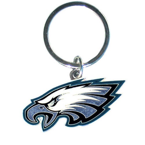 Philadelphia Eagles Key Chain, NFL Licensed Keychain Chrome Enameled ...