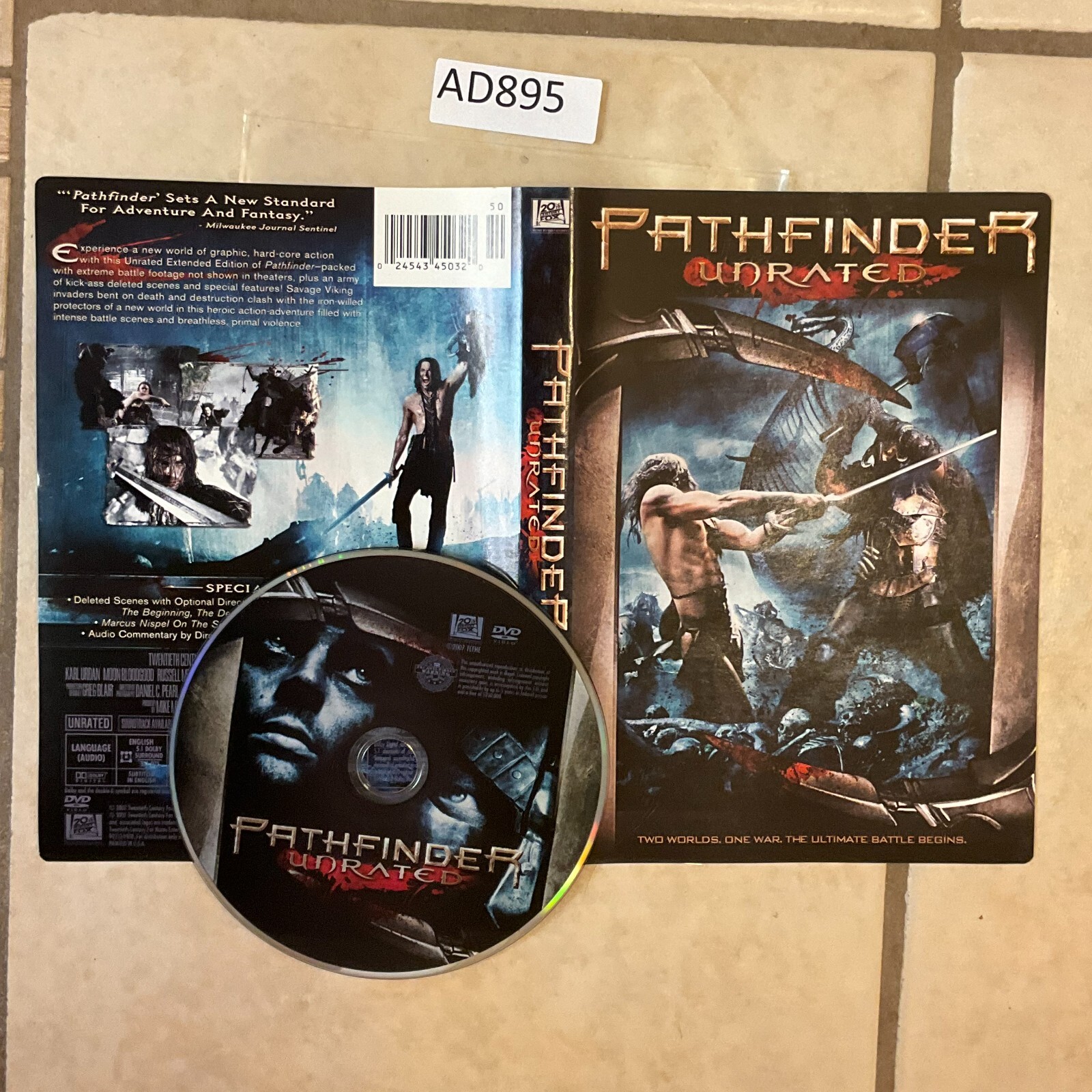 Pathfinder (DVD, 2007) No Case No Tracking #AD895 24543450320| eBay
