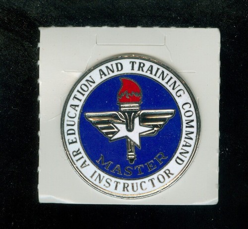 Master Instructor Badge Air Education & Training Command surplus new ...