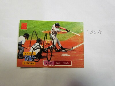 1994 Topps Stadium Club Tim Salmon Autographed Signed Baseball Card | eBay