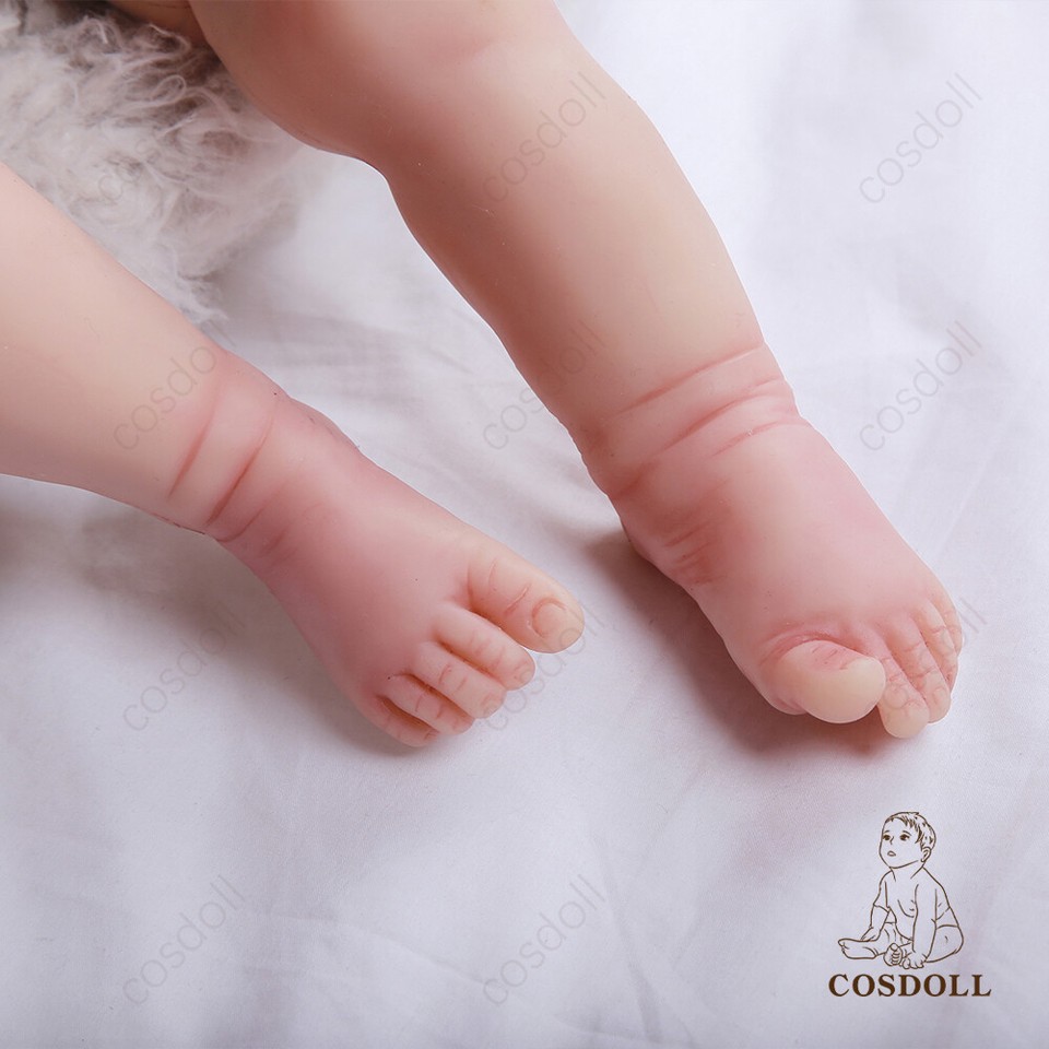 COSDOLL 22in Newborn Baby Doll Realistic Baby Toys Full Body Silicone ...