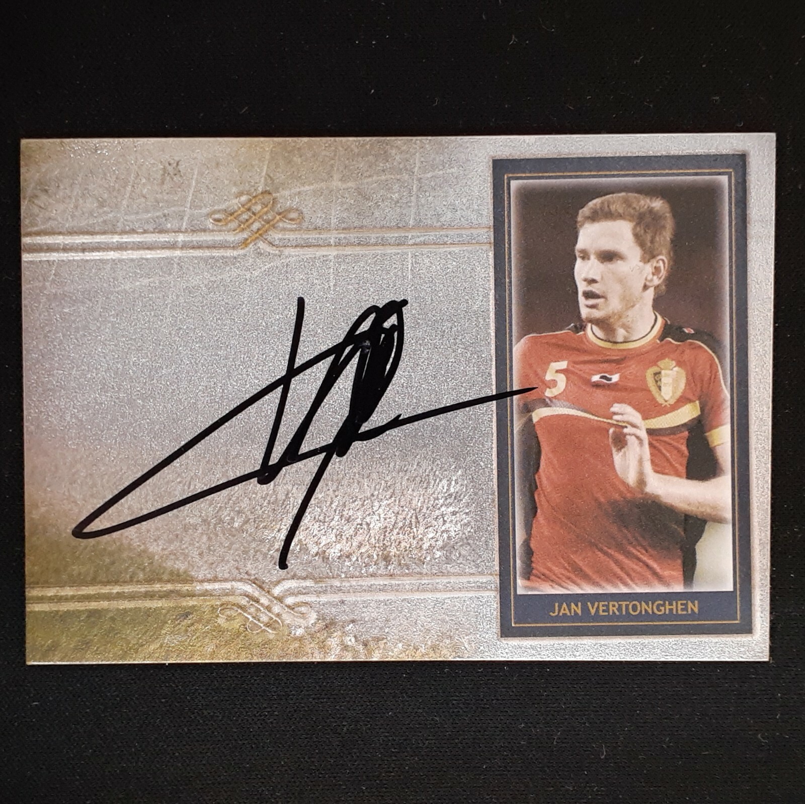 2013 Futera Unique #MA31 Jan Vertonghen - Masters Autograph /90 Spurs ...